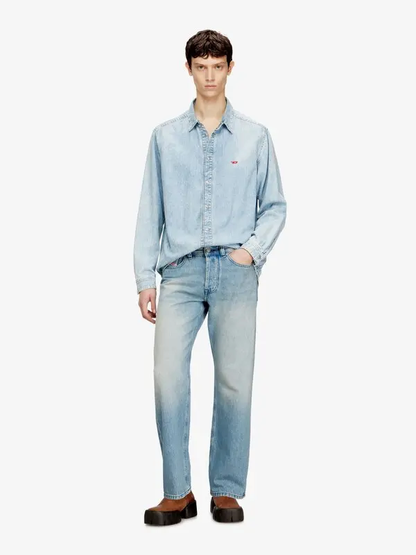 DIESEL® 1980 D-eeper Blue Denim Jeans