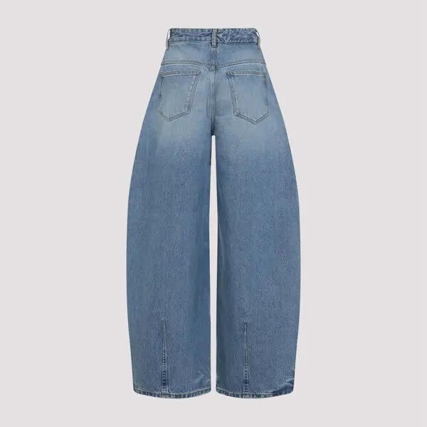 Jacquemus Le De-nimes Ovalo Jeans - Blue