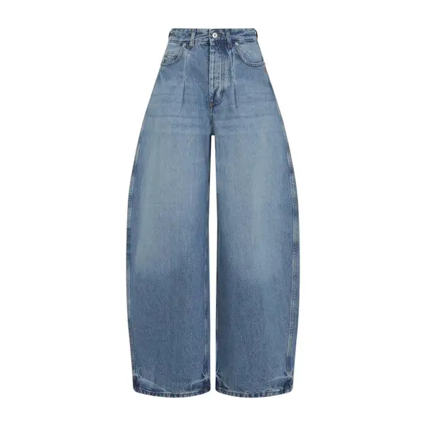 Jacquemus Le De-nimes Ovalo Jeans - Blue