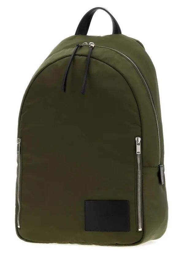 JIL SANDER Olive Fabric Urban Backpack - Green