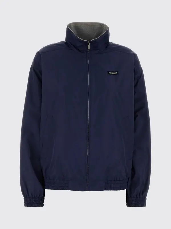 Miu Miu Recycled Technical Fabric Blouson - Blue