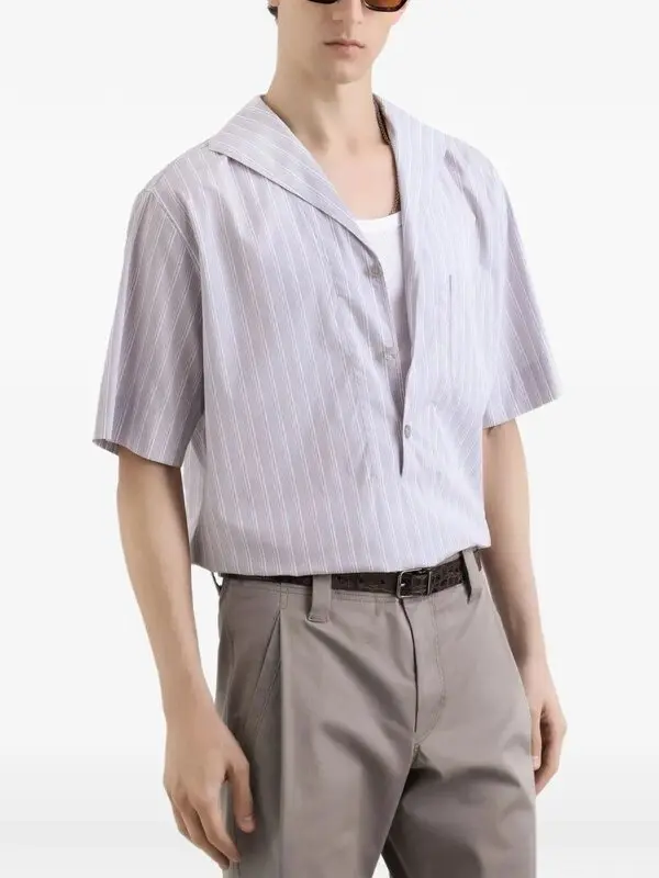Dolce & Gabbana Three-button Short Sleeved Shirt