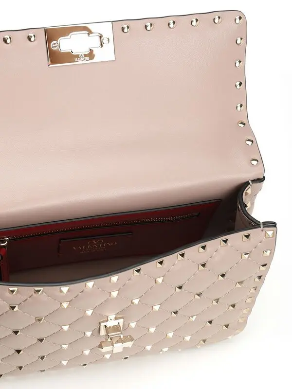 Valentino Garavani Rockstud Spike Medium Leather Shoulder Bag