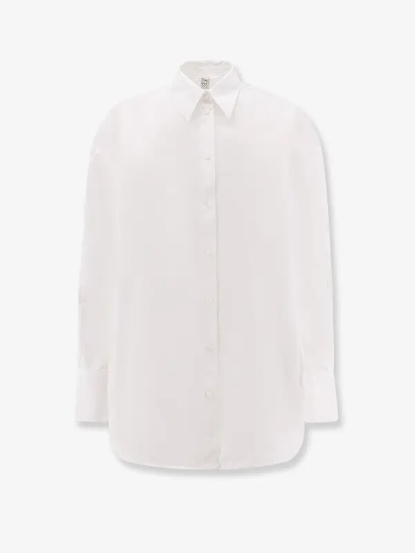 TOTEME Organic Cotton Shirt - White