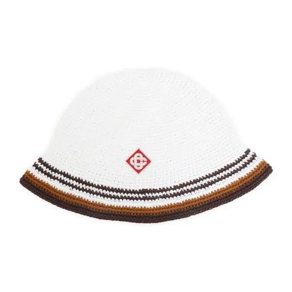 Casablanca Crocheted Bucket Hat - Multicolor