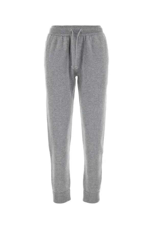 Bottega Veneta Grey Cashmere Joggers - Gray