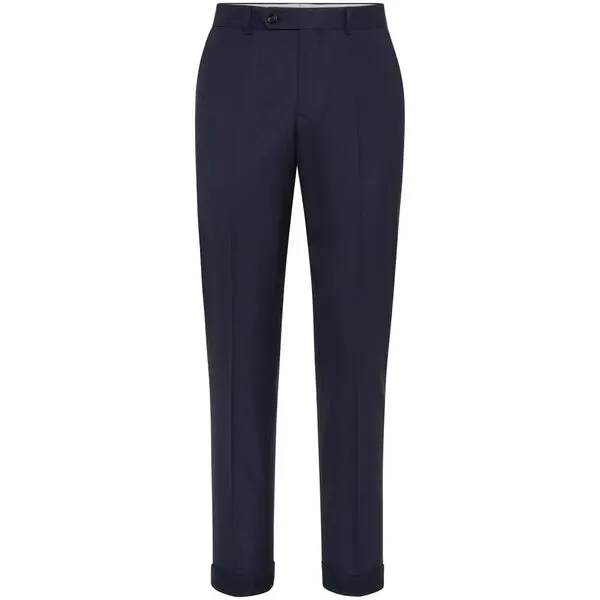 Brunello Cucinelli Trousers Tailored Trousers - Blue