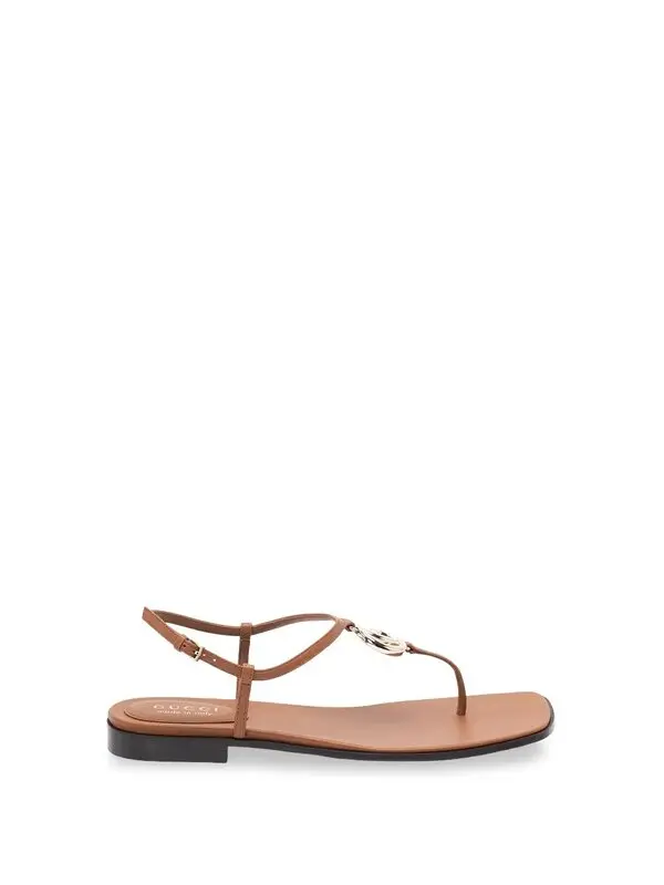 Gucci Marmont` Thong Sandals