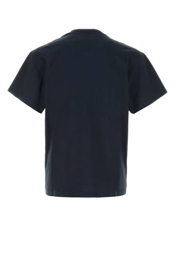 JIL SANDER Midnight Blue Cotton T-shirt