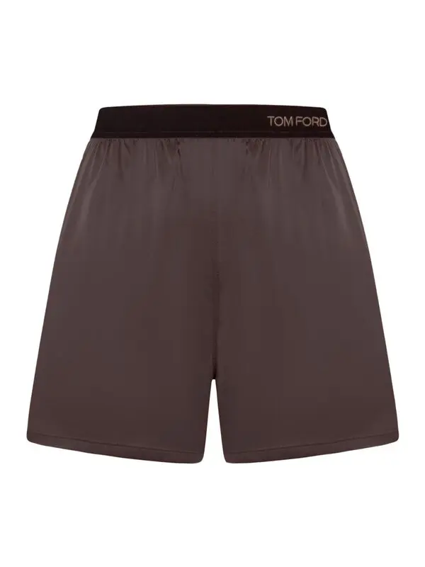 TOM FORD Silk Satin Shorts