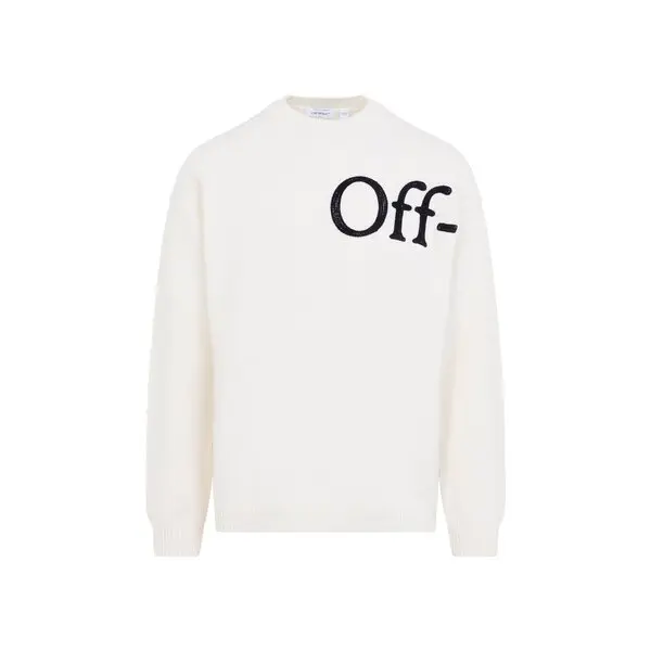 Off-White Bookish Shared Knit Crewneck