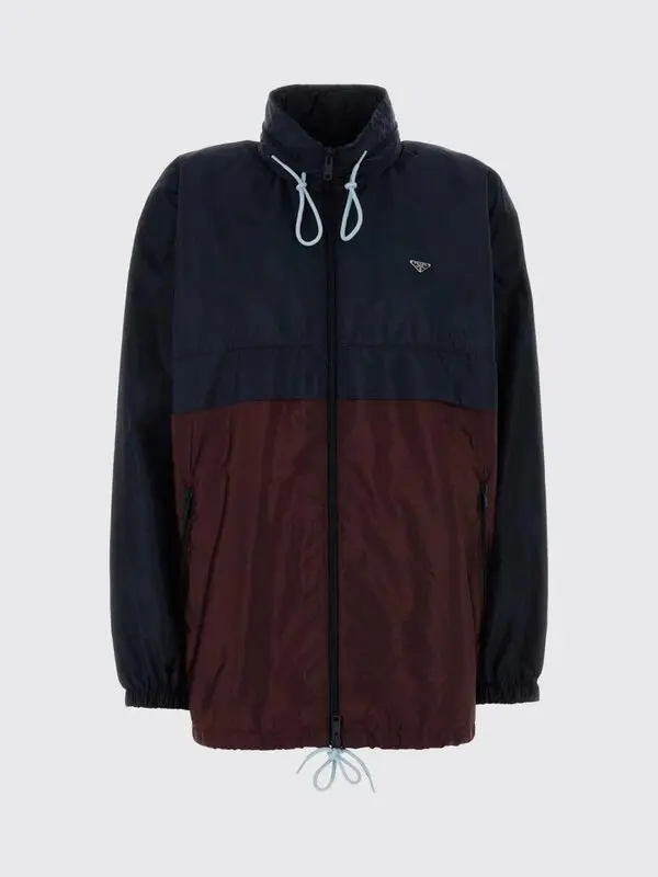 Prada Re-nylon Windbreaker Jacket - Red