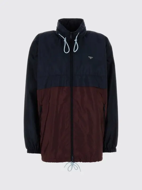 Prada Re-nylon Windbreaker Jacket - Red
