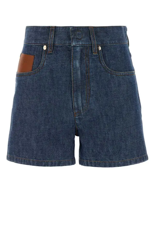 Fendi Denim Shorts