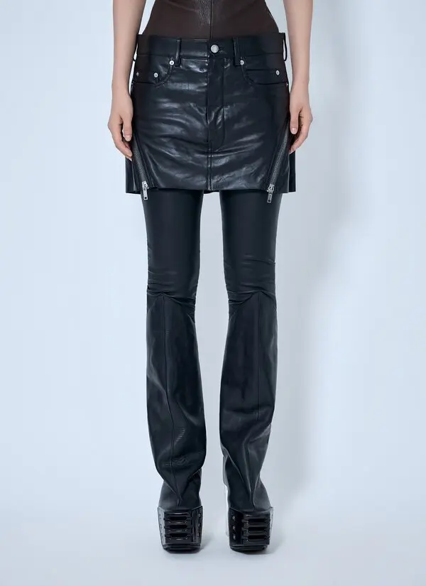 Rick Owens Bolan Banana Mini Skirt