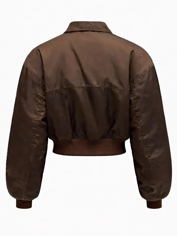 GANNI Bomber Jacket Duchesse