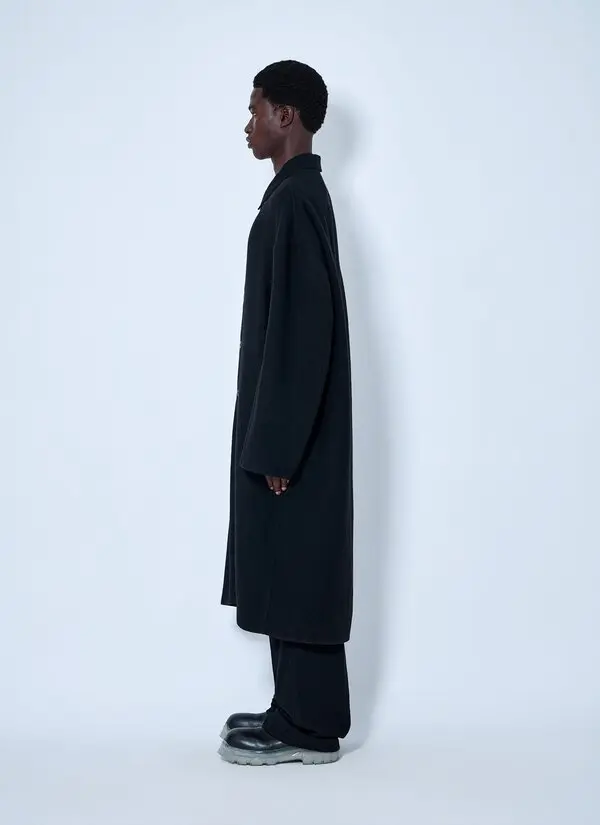 Rick Owens Buttoned Brad Coat