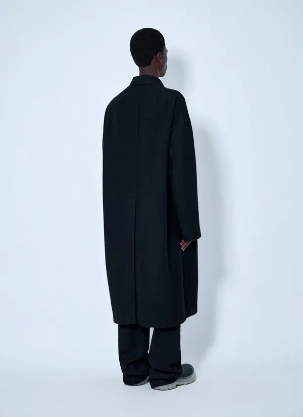 Rick Owens Buttoned Brad Coat