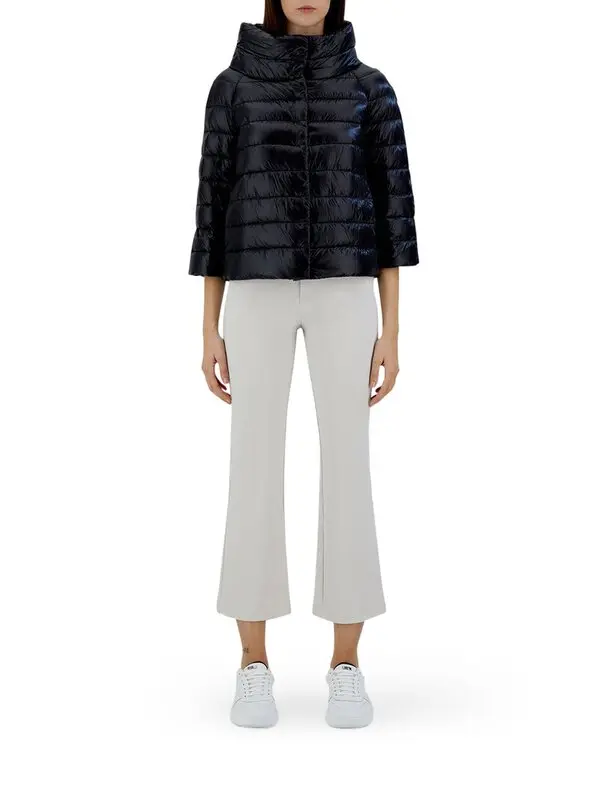 Herno Sofia Mini Hood With Ultralight Nylon Sleeves
