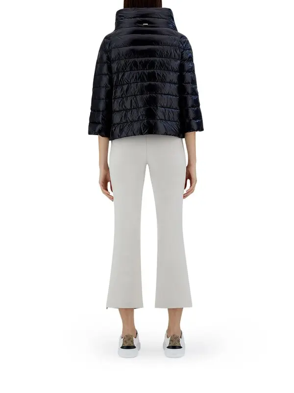 Herno Sofia Mini Hood With Ultralight Nylon Sleeves