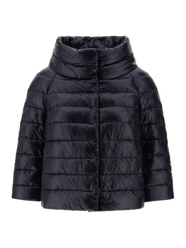 Herno Sofia Mini Hood Jacket - Black