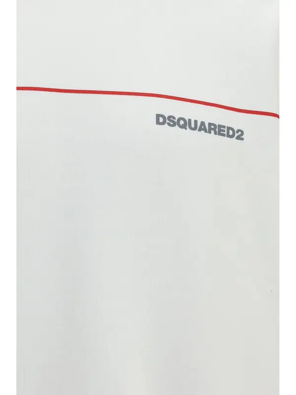 Dsquared2 Cotton Crew Neck Sweatshirt With Logo Print