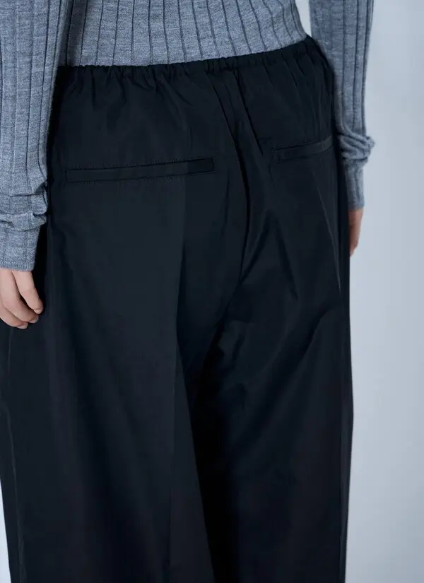 TOTEME Drawstring Cotton Trousers