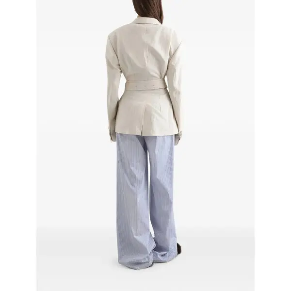 Dolce & Gabbana Neutrals Jackets Fitted Jackets