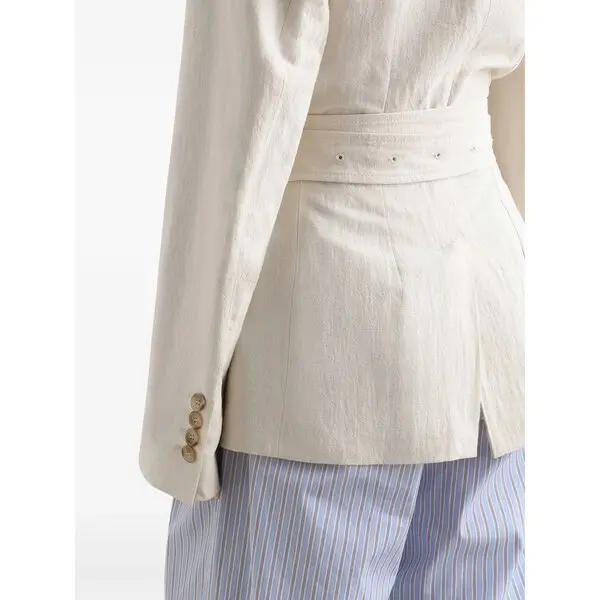 Dolce & Gabbana Neutrals Jackets Fitted Jackets