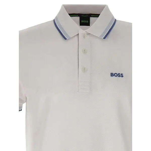 BOSS Polo Shirts - White