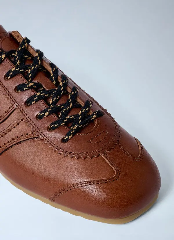 Dries Van Noten Suede Trimmed Sneakers