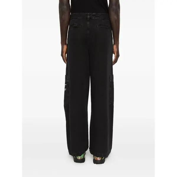 Off-White Regular Fit Straight-leg Trousers