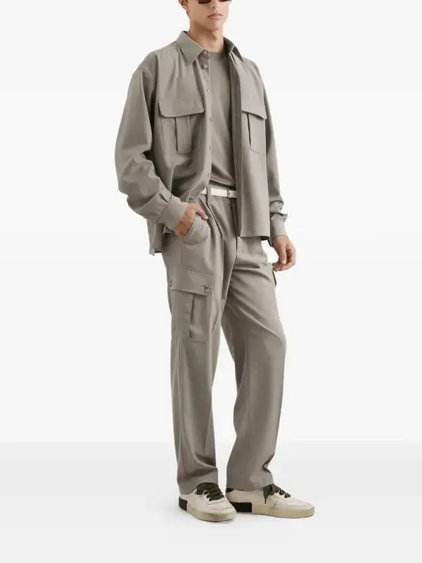 Dolce & Gabbana Wool Cargo Trousers