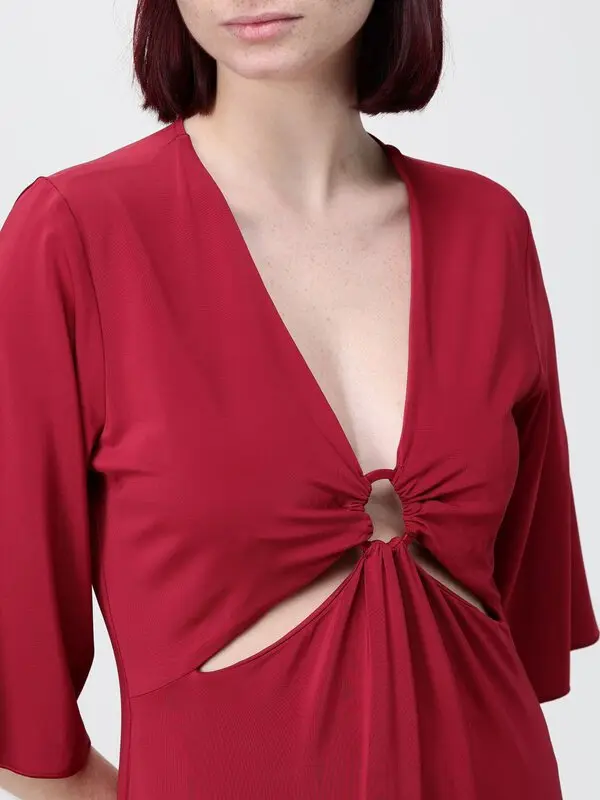 Max Mara Jersey Midi Dress - Multicolor