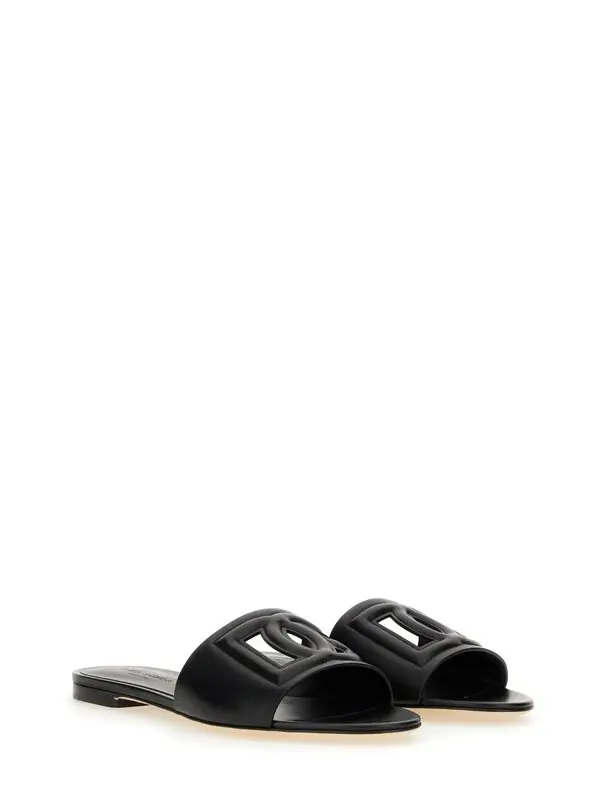 Dolce & Gabbana Sandalo Slide Con Logo
