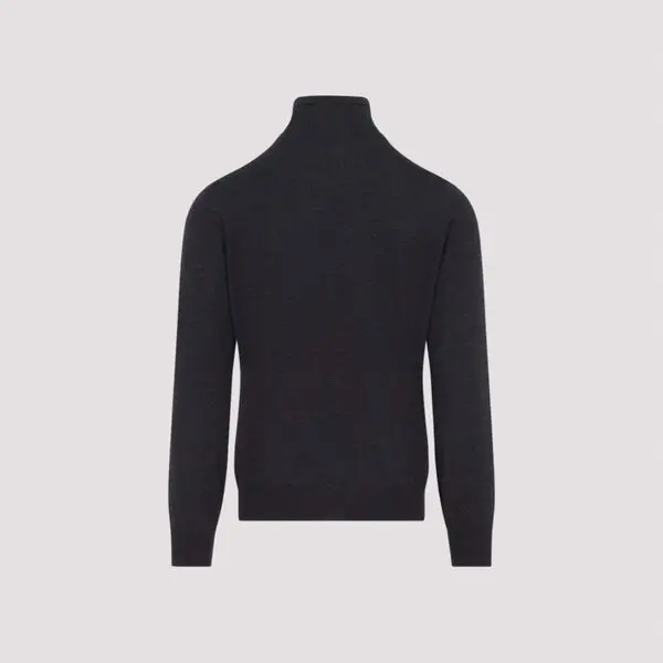 Brunello Cucinelli Wool Cashmere Turtleneck - Gray