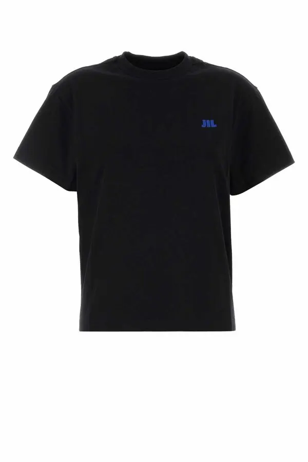JIL SANDER Cotton T-shirt - Black
