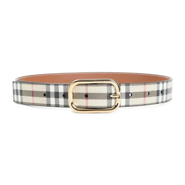 Burberry Check Belt - Multicolor