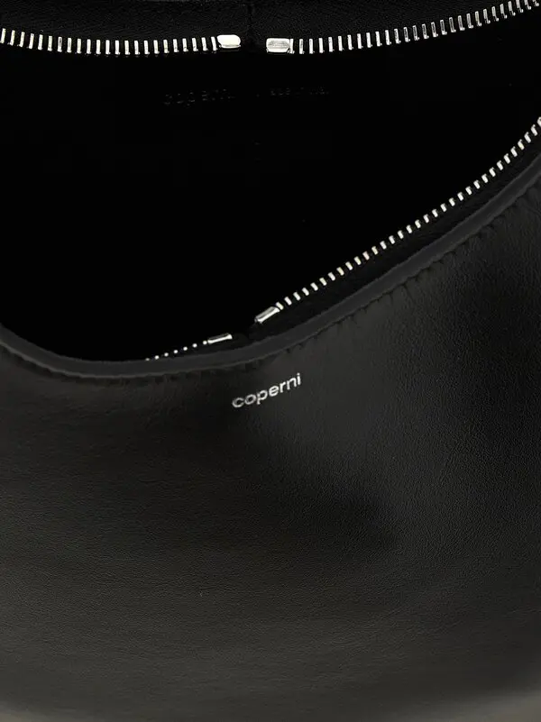 Coperni Soft Swipe' Medium Shoulder Bag - Black