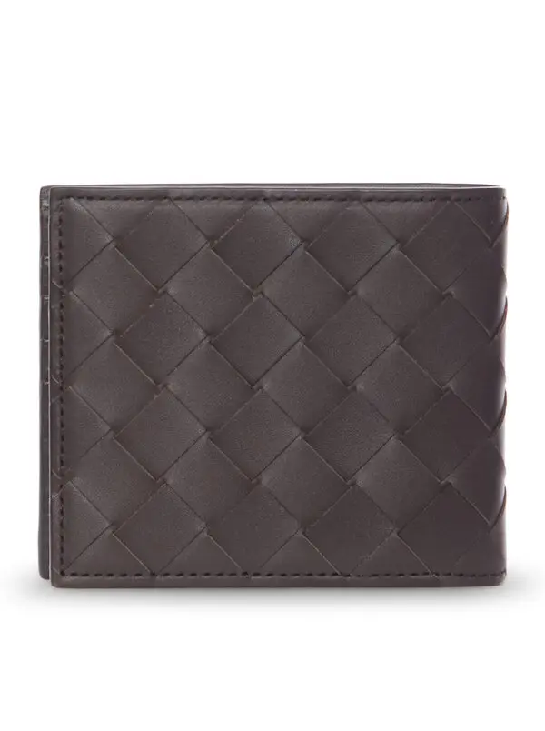 Bottega Veneta Braided Leather Bifold Wallet