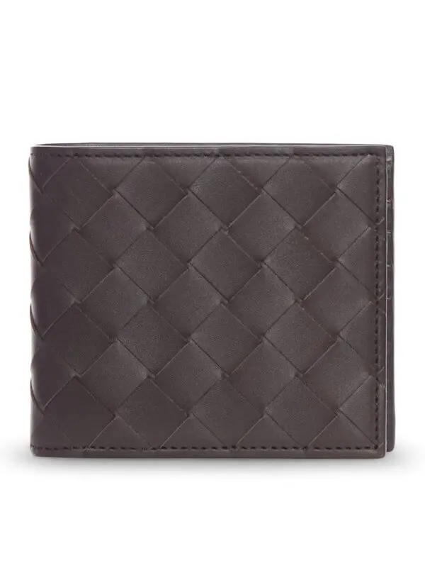 Bottega Veneta Braided Leather Bifold Wallet - Multicolor