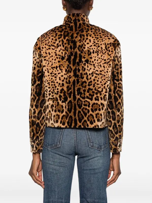 Max Mara Printed Cotton Blouson Jacket