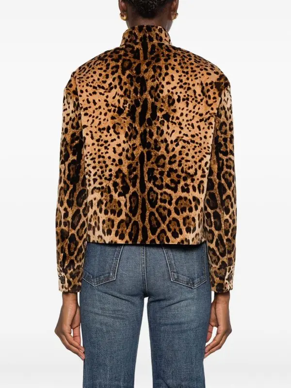 Max Mara Printed Cotton Blouson Jacket - Multicolor
