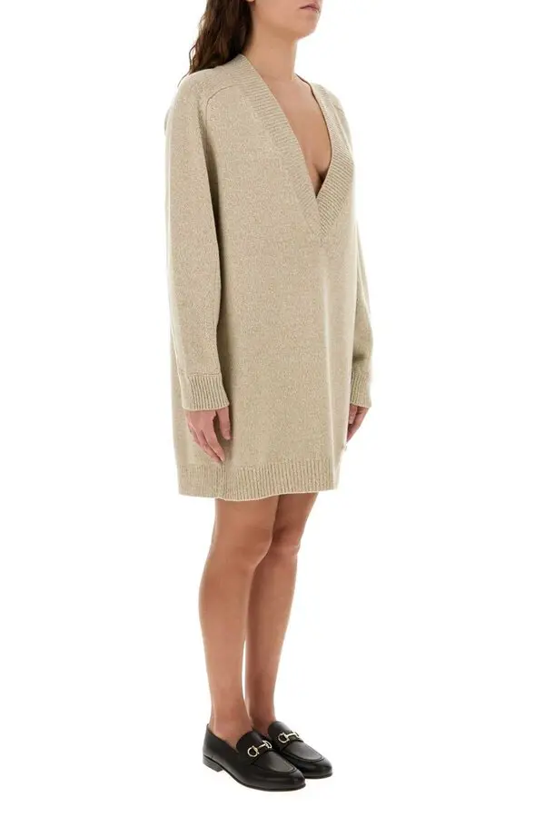 Versace Sweater Dress - Brown