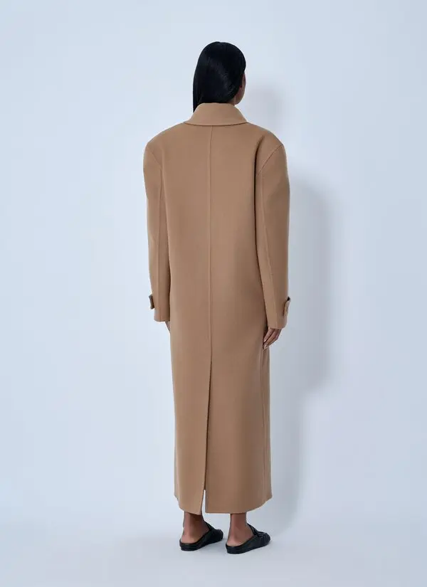 Saint Laurent Brushed Cashmere-and-wool-blend Coat