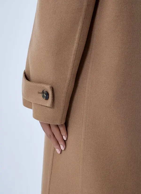 Saint Laurent Brushed Cashmere-and-wool-blend Coat