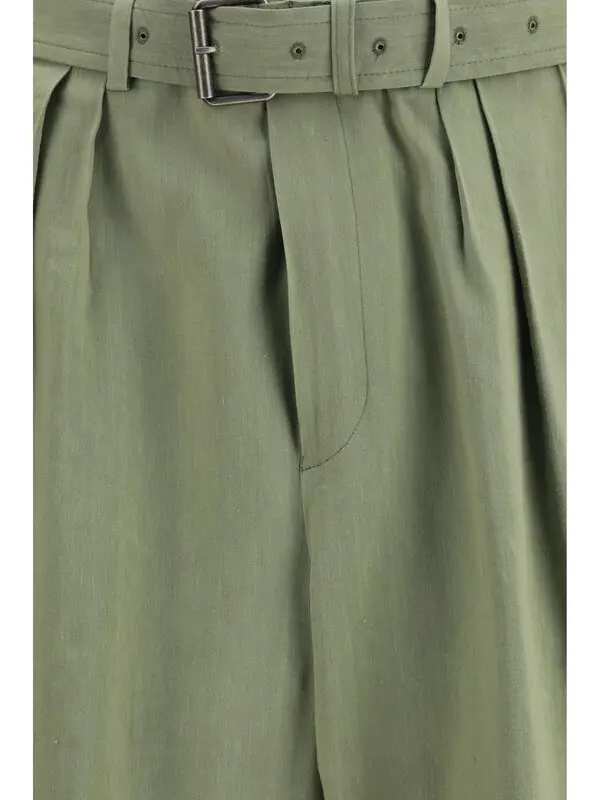 Dries Van Noten Preaches Pants - Green