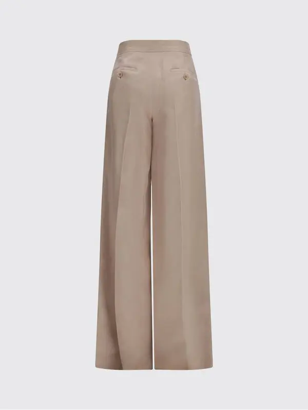 Max Mara Taffeta Palazzo Trousers