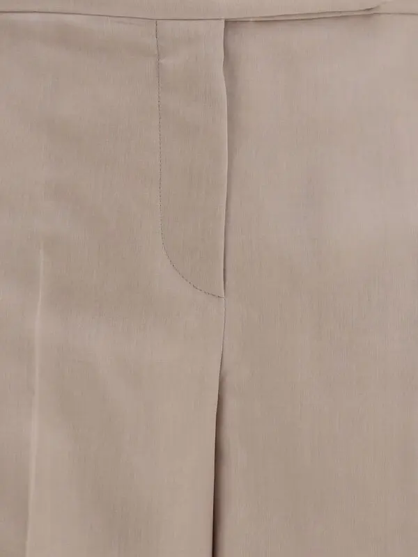 Max Mara Taffeta Palazzo Trousers