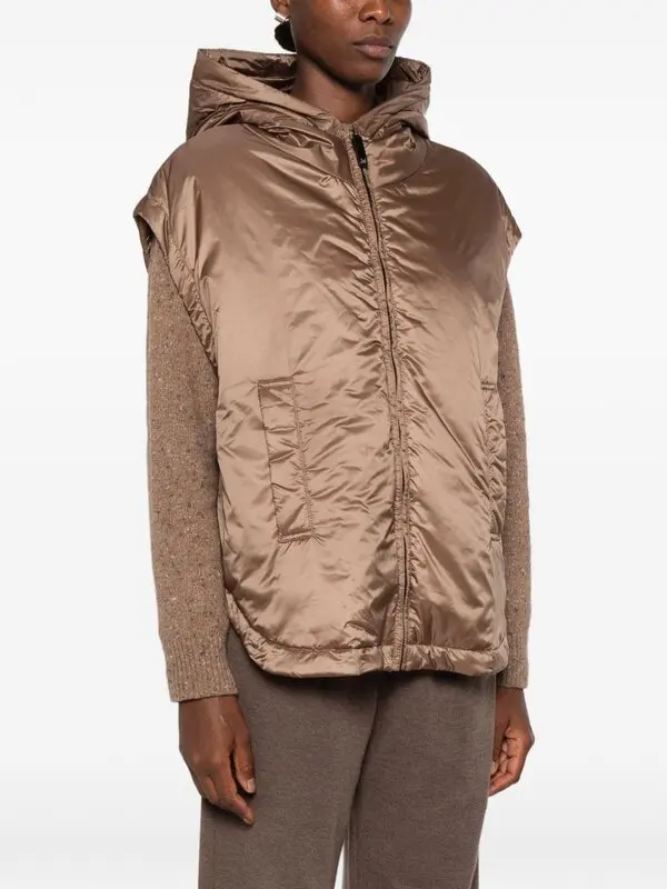 Max Mara Down Vest - Multicolor